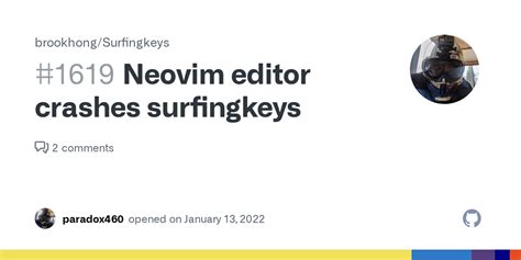 neovim editor crashes surfingkeys · issue 1619 · brookhong surfingkeys