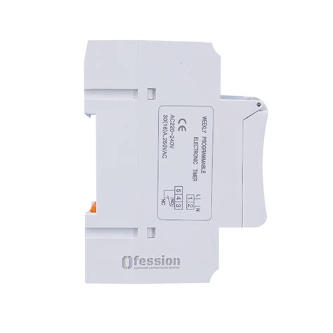 Interruptor Horario Digital Timer Semanal Programable 220v Ofession
