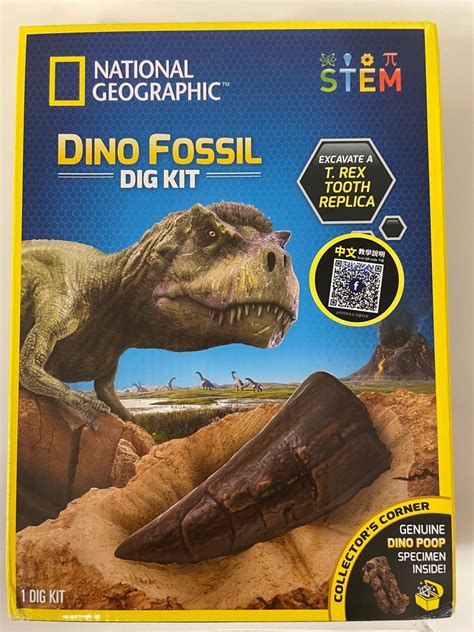National Geographic Dino Fossil Dig Kit 興趣及遊戲 玩具 And 遊戲類 Carousell National Geographic Dino Fossil Dig Kit 興趣及遊戲 玩具 And 遊戲類 Carousell