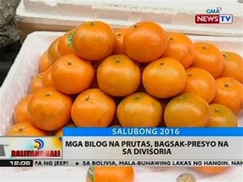 BT: Mga bilog na prutas, bagsak-presyo na sa Divisoria - YouTube