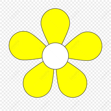 밝은 일러스트 노란색 꽃 클립 아트꽃들밝은 노랑 Png 일러스트 무료 다운로드 Lovepik
