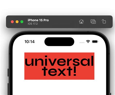 Universaltext Perfecting Swiftui Text By Brian Masse Dec 2023