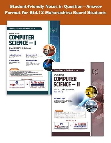 Std Th Computer Science Part I II Books Previous Years Board Questions With Solutions