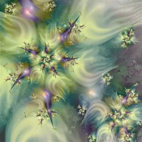 Benoit Mandelbrot Fractal Art Contest 2007 ~~ Entry Edenesque Fractal Art Beautiful Abstract