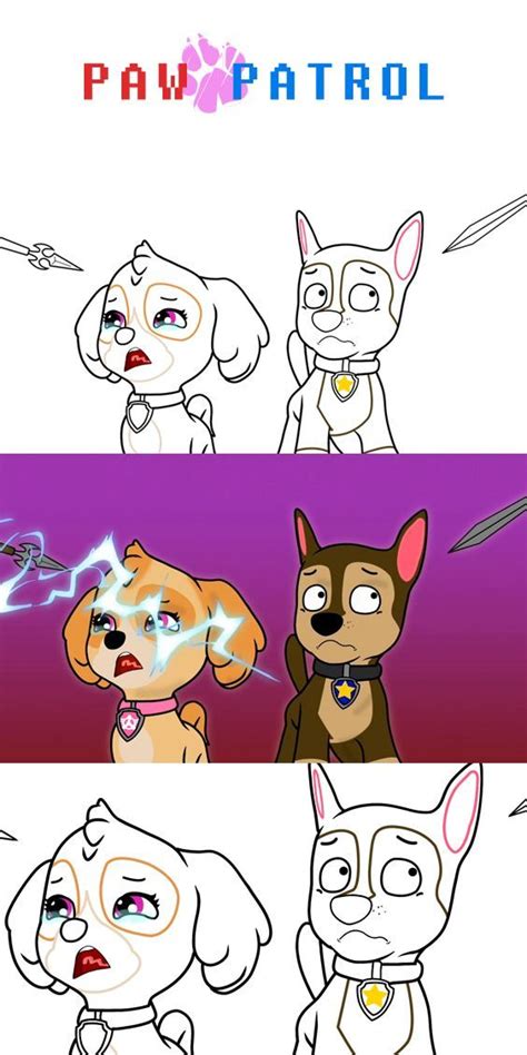 Paw Patrol Skase Chase X Skye Need Help Artofit