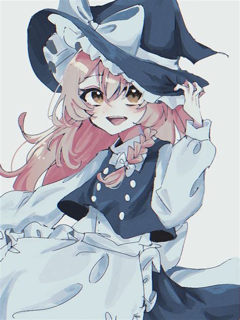 Kirisame Marisa Touhou Drawn By Shirasu Bo Danbooru