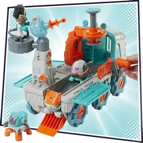 כח פיגיי Pj Masks Romeo Bot Builder במחיר מעולה אתר Alibuy