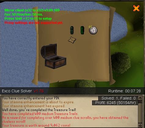 Exco Clue Solver Money Making OSBot 2007 OSRS Botting