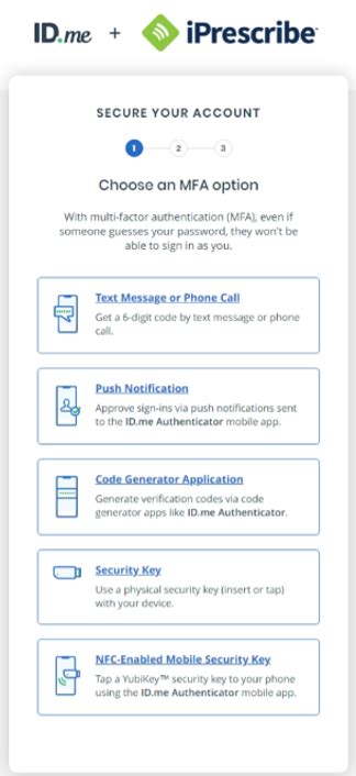 Experian Vs Id Me Identity Proofing And Epcs Onboarding Iprescribe