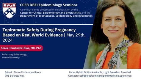 Penn Center For Clinical Epidemiology And Biostatistics On Linkedin Next Wednesday 5 29