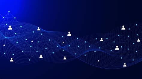 Premium Vector Technology Global Connection With Dots Lines