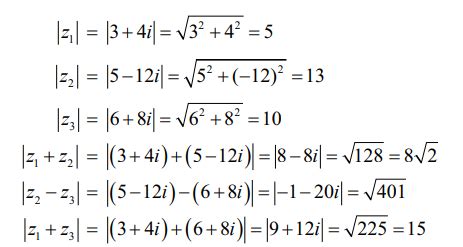 கலபபணணன மடடககன பணபகள Properties of Modulus of a complex number எடததககடட