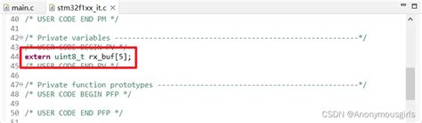 Stm32cubeide基础学习 Usart串口通信实验（中断方式）stm32cubeide串口中断教程 Csdn博客