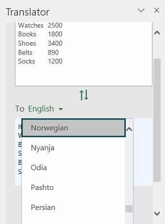 Excel Translate - Where to Find, Examples, Use, How to Translate?