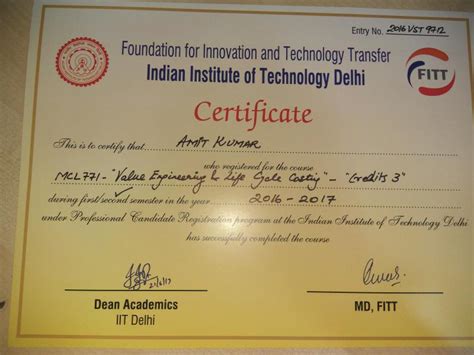 Amit Kumar On Linkedin Certification Courses On Vave From Iit Delhi