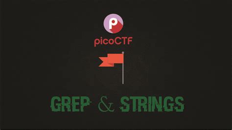 PicoCTF Walkthrough Grep Strings Cse Nerd