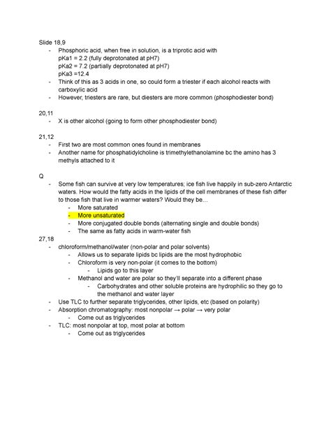 Bioc Lec2 3 4 Lecture Notes 2 4 BIOC 2580 U Of G Studocu