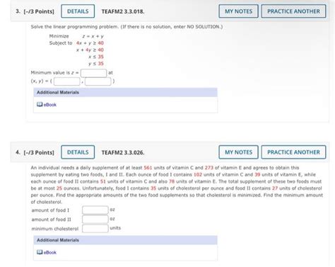 Solved Solve The Linear Programming Problem If There Is No Chegg