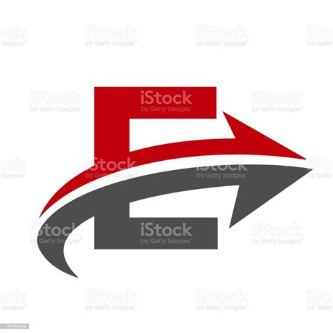편지 E 금융 로고 개념 성장 화살표 기호 및 경제 개발 기호 벡터 가격에 대한 스톡 벡터 아트 및 기타 이미지 가격 개념 개발 Istock