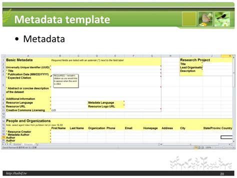 Ppt Standards And Tools For Publishing Biodiversity Data Powerpoint