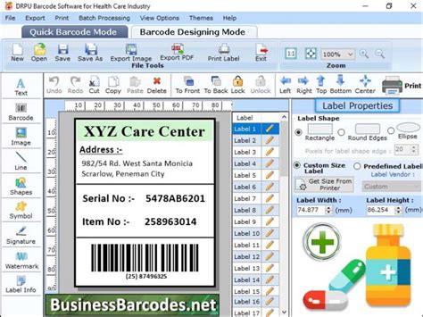 Hospital Barcode Printing Program Download And Review