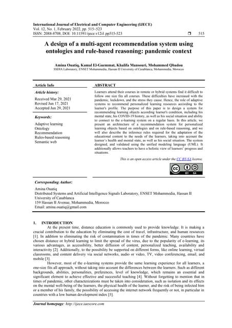 A Design Of A Multi Agent Recommendation System Using Ontologies And