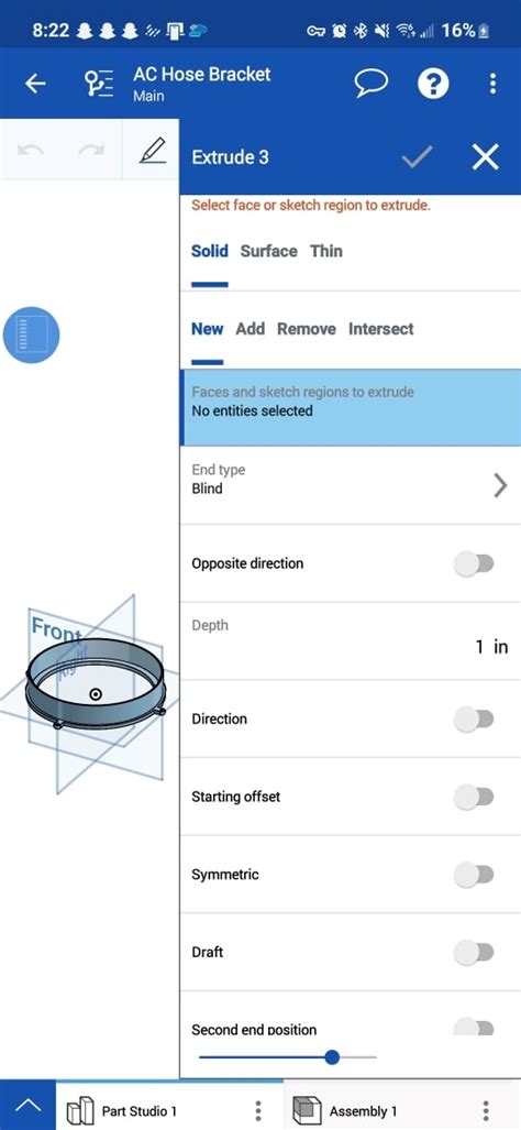 Landscape Mode In Android Mobile App Onshape