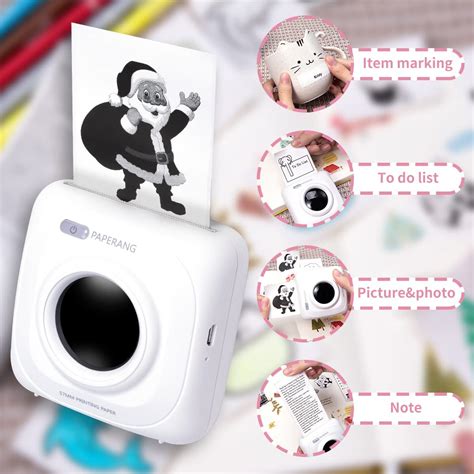 Set De Role De Hartie De Imprimanta Pentru Mini Imprimante Latime Mm Alb Emag Ro