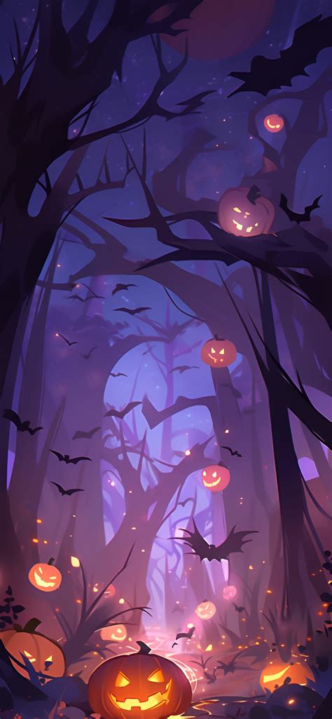 Spooky Halloween Forest