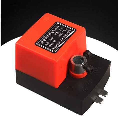 공기 댐핑 밸브 Ac220v 전기 덕트 신호 피드백 환기 밸브용 전기 댐퍼 액추에이터밸브 Aliexpress