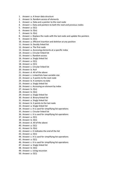 Answers Unit 2 Simple Khzc Answer A A Linear Data Structure