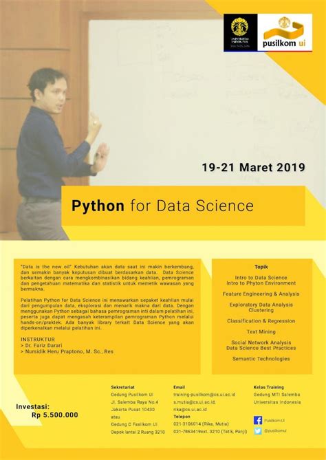 Pdf Python For Data Science Pusilkomuiacidpusilkomuiacidwp