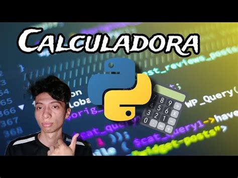Como Hacer Una Calculadora Básica En Python YouTube