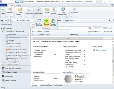 deploy the business edition of ultimate suite for excel via sccm