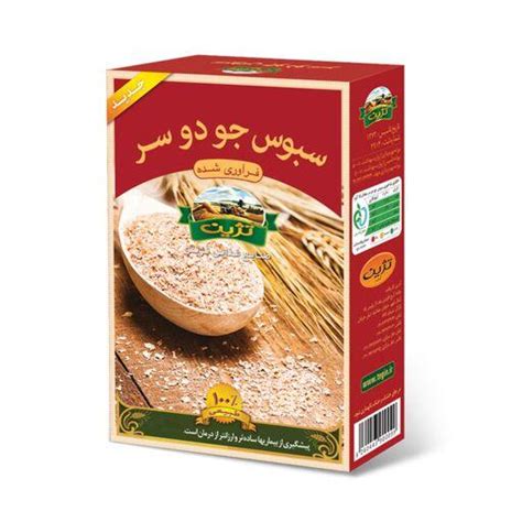 خرید و قیمت سبوس جو دوسر فرآوری شده تژین 170 گرم از غرفه شرکت تژین