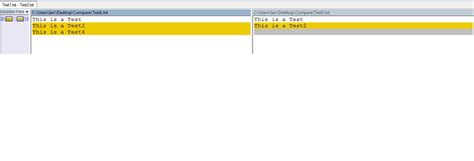 Winmerge Block As A Single Difference Stack Overflow