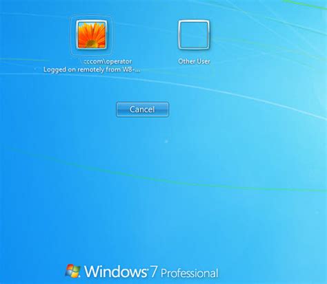 how to know in windows 10 logon screen who is logged to the computer