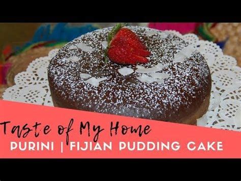 Purini Putneni Puligi Fijian Pudding Cake Recipe Fiji Style Steamed