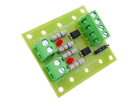 Channel Opto Isolated AC Input Detector Module ACD Fares PCB