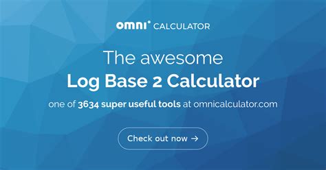 Log Base 2 Calculator