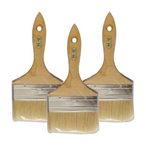 페인트 부자재 브러쉬 페인트도구 평붓 5인치 나바론 종합상사