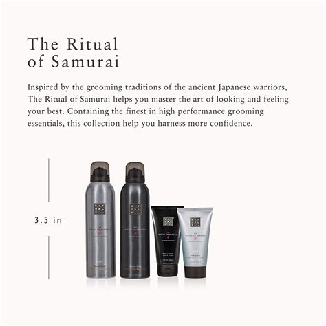Rituals Samurai Classic Mens T Set 2 Shower Gels Body