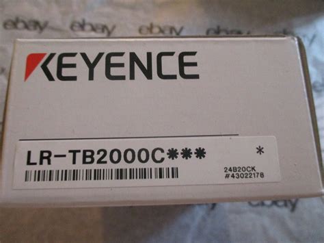 Keyence Lr Tb2000c Laser Industrial Lynx