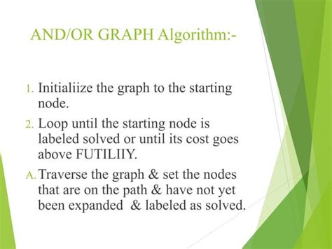 Problem Reduction And Or Graph And Ao Algorithmppt Computing Technology And Computing