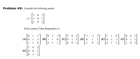 Solved Problem Consider The Following Chegg