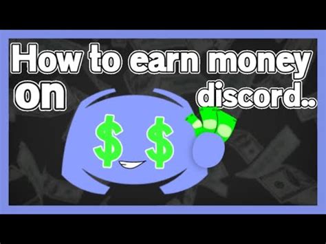 How To Earn Money On Discord Youtube