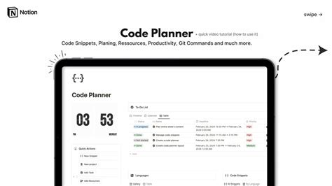 Notion Code Planner