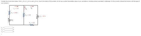 Solved Consider The Circuit Shown Below Find V In V Chegg