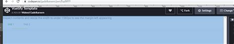 Bug Report Vtabs Adds V Tabs Bar Is Mobile Too Early · Issue 8456