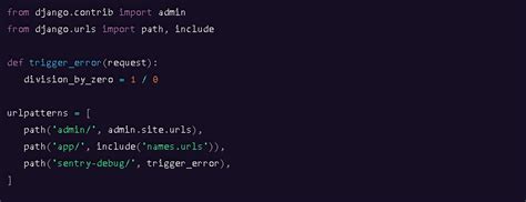 Github Amirajoodanisentry Setup Sentry For Track Issue In Django